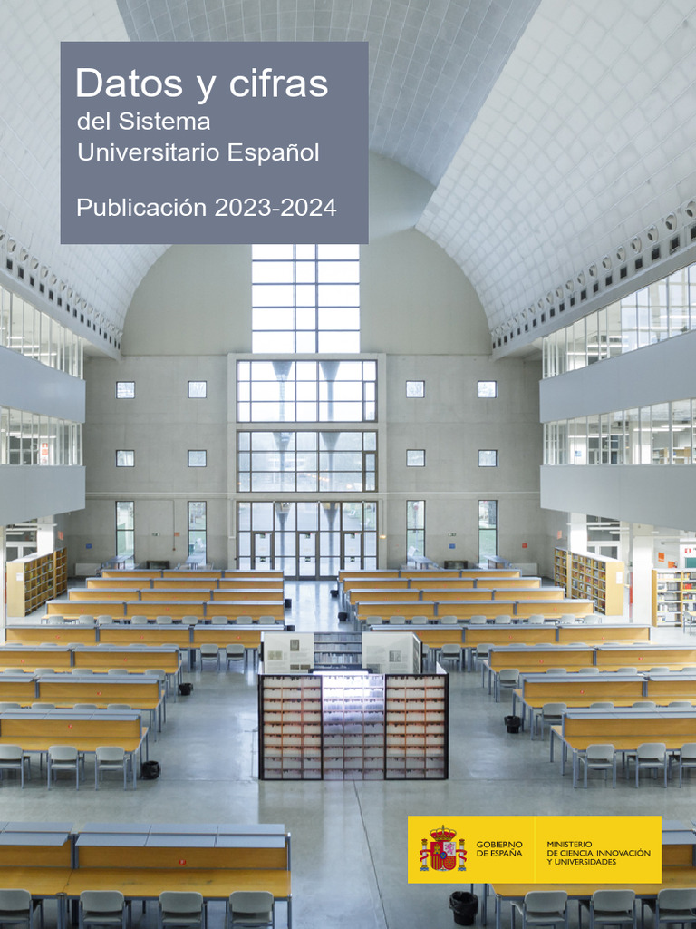 SIIU DatosCifras2024 | PDF | Licenciatura | España