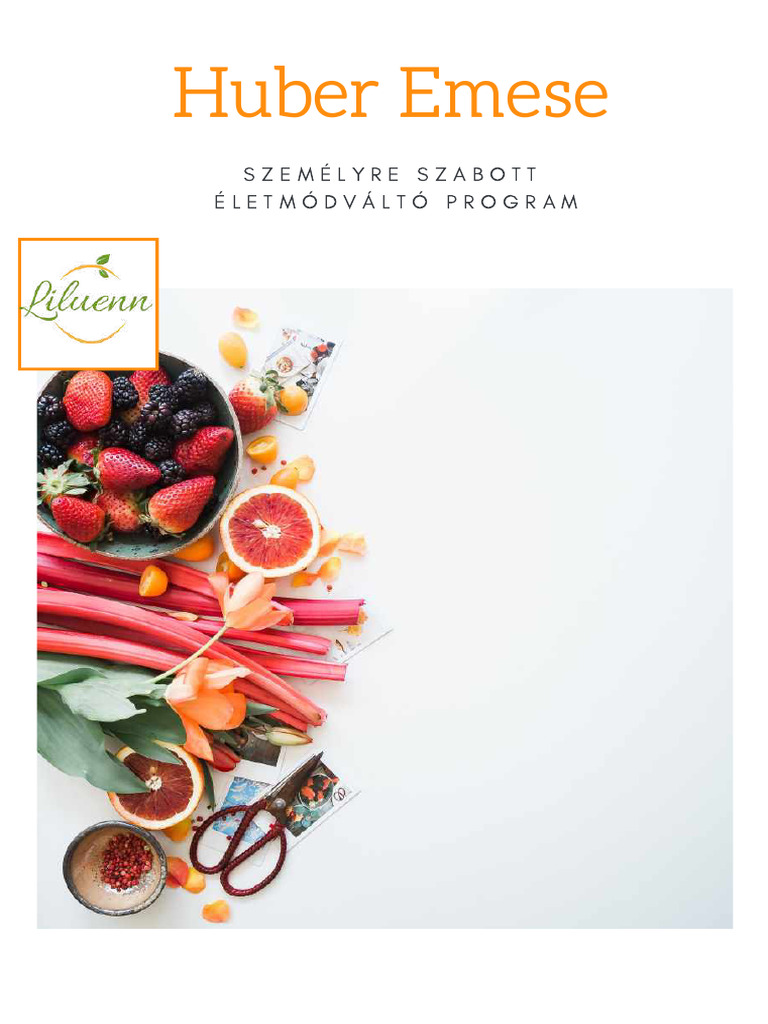 Huber Emese Étrend | PDF