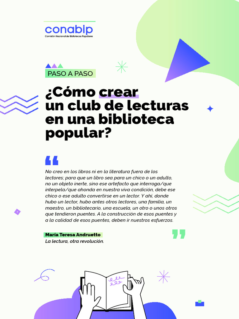 G1 - PASO A PASO - Como Crear Un Club de Lecturas en Una BP | PDF | Libros