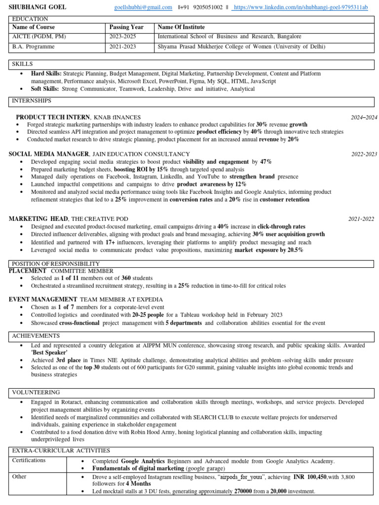 resume(me) | PDF | Digital Marketing | Social Media