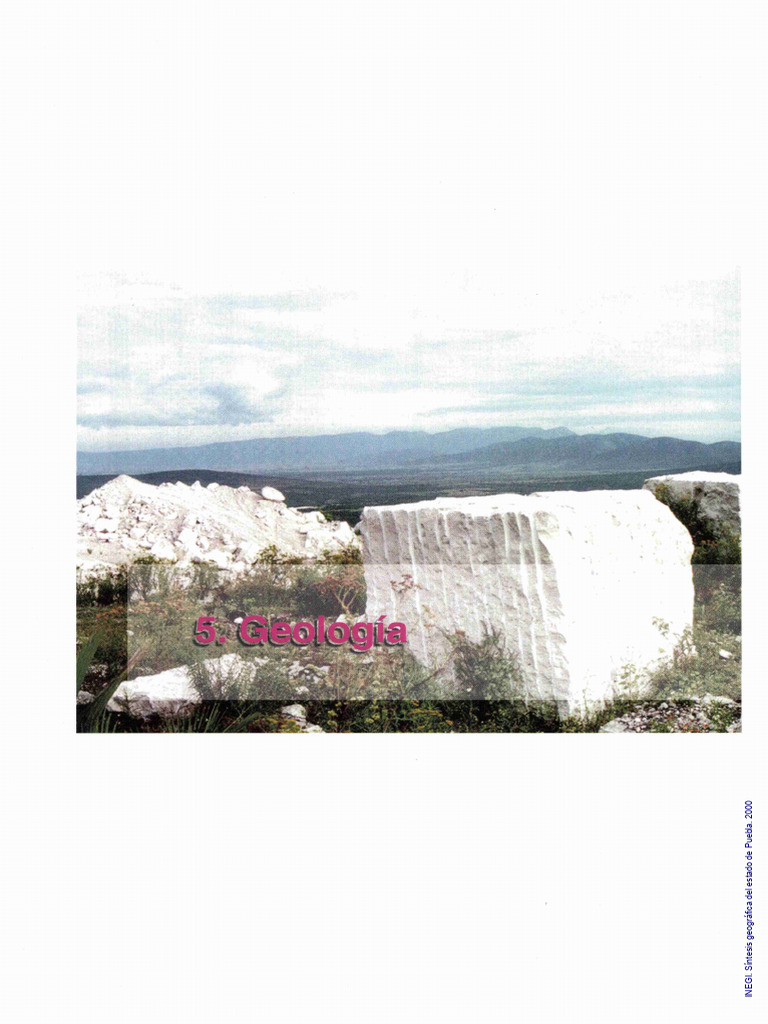 Geologia Puebla | PDF | Roca (geología) | Estrato