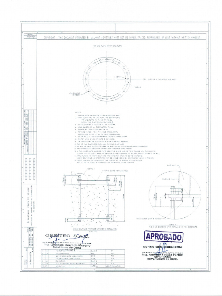 MC Pernos de Anclajes Aprob | PDF