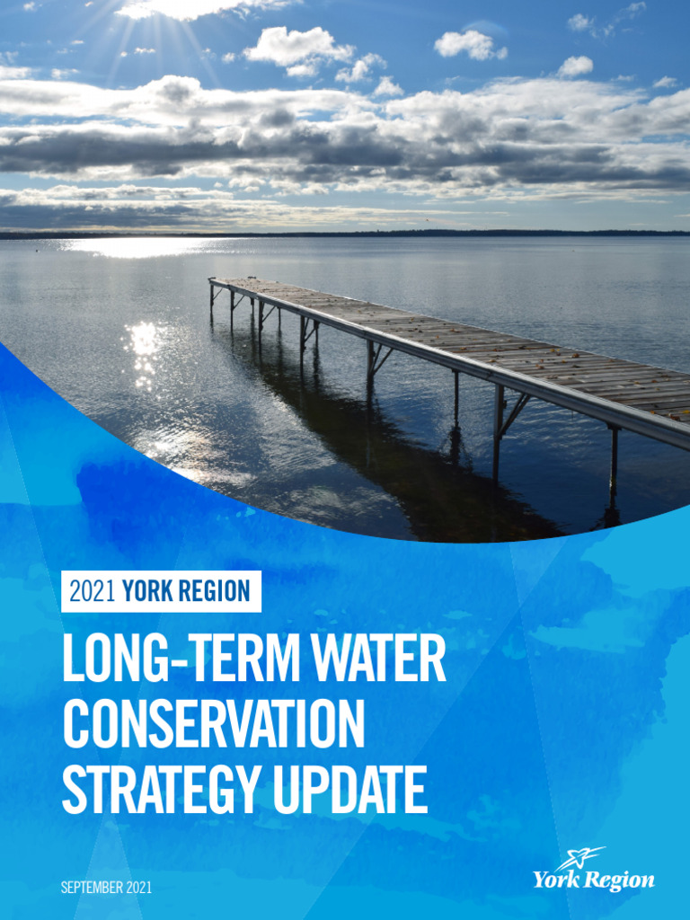 2021 Long Term Water Conservation Strategy Booklet | PDF | Water ...