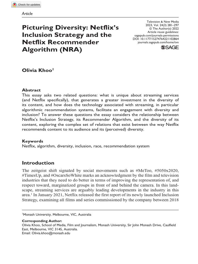 KHOO, Olivia. (2023) - Picturing Diversity - Netflix's Inclusion ...