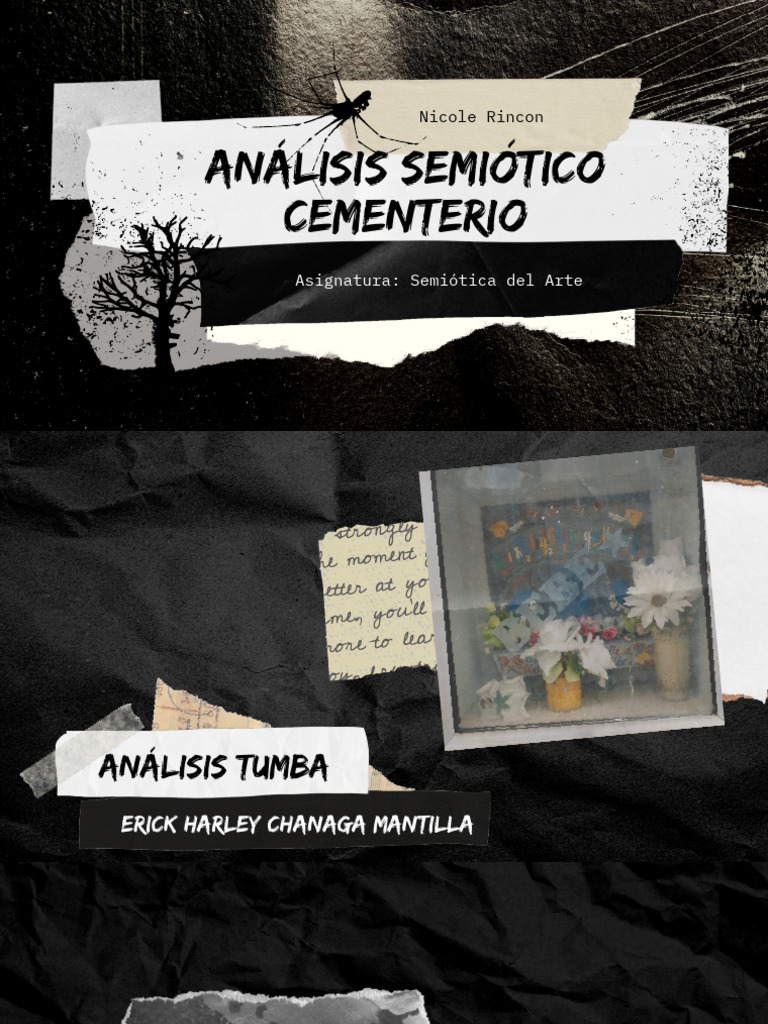Análisis Semiótico Cementerio NicoleRincon | PDF | Arte