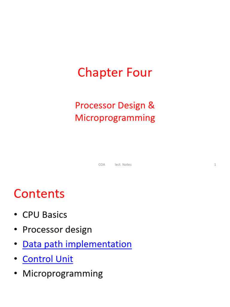 Chap 4 | PDF | Central Processing Unit | Computing