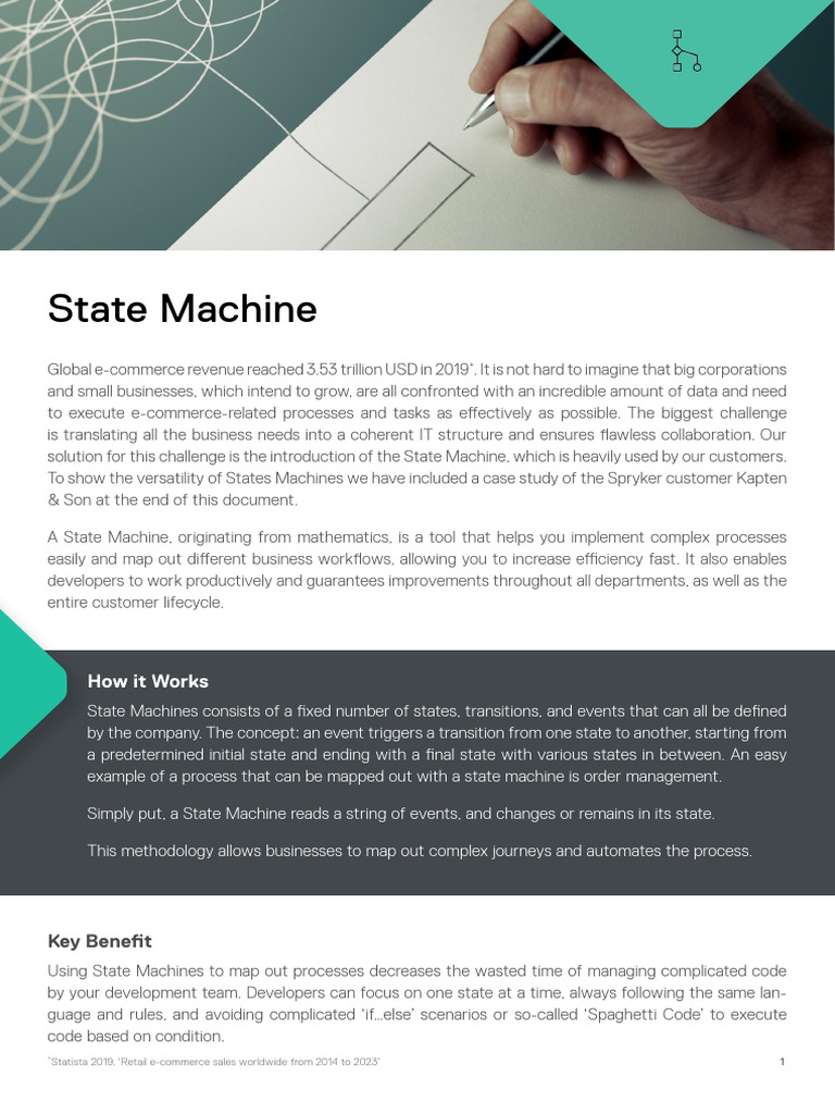 Benefits of State Machines in E-commerce | PDF | Automation | Product ...