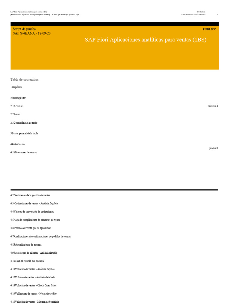 1BS S4hana2020 BPD en XX | PDF | Ingeniería de software | Software
