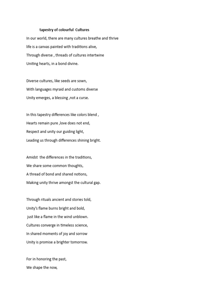 Poem Cbse | PDF