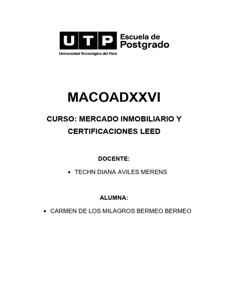 CERTIFICACION LED UTP | PDF | Sustentabilidad | Economias