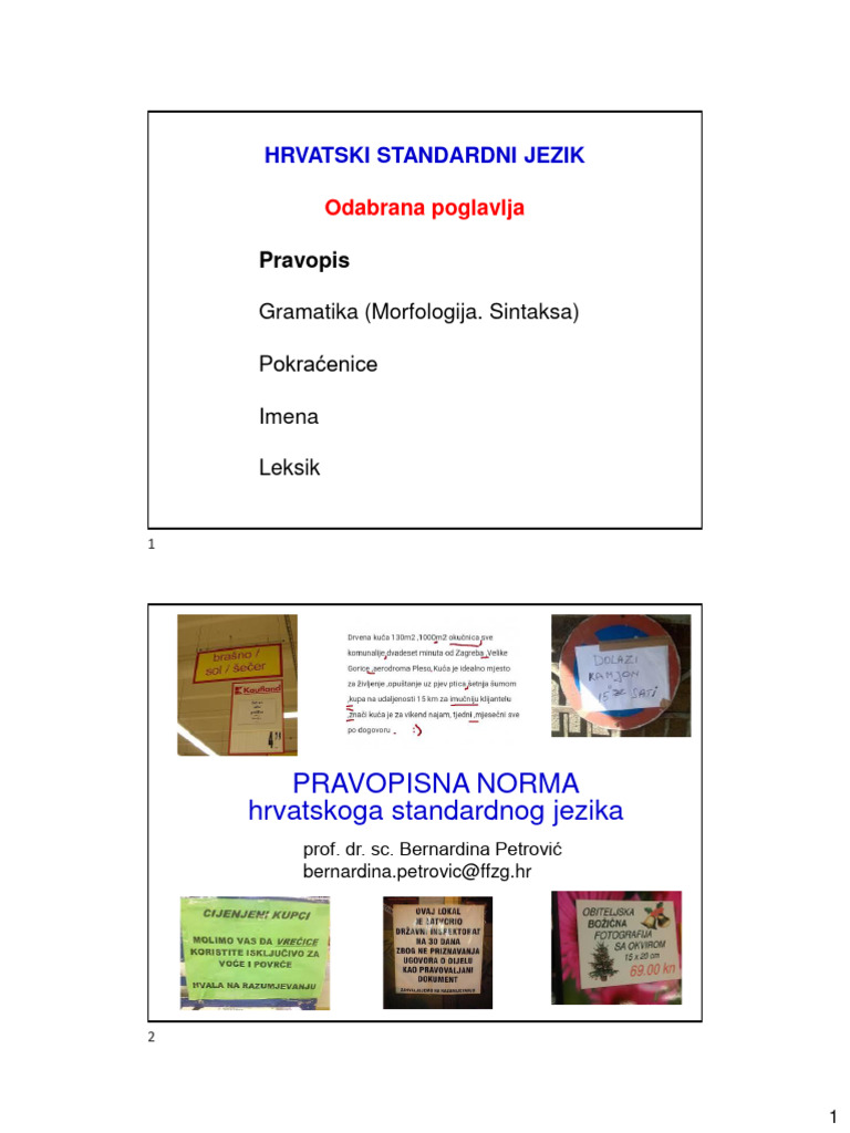 Pravopisna Norma | PDF