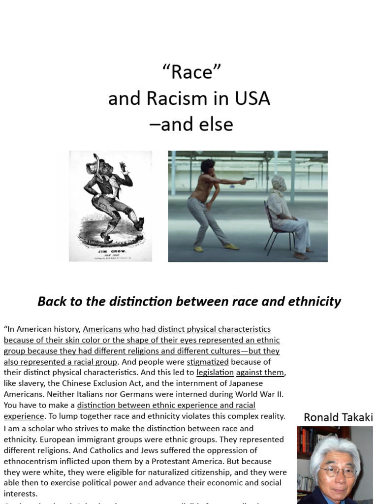 Understanding Race and Racism in America | PDF | Discourse ...