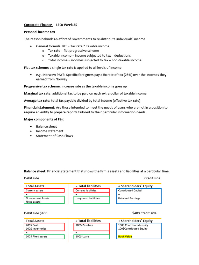 Lecture Leo | PDF | Taxes | Expense