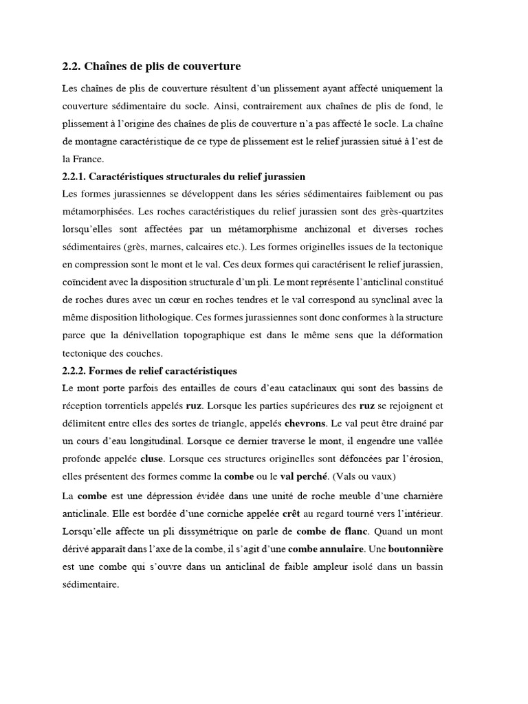 Polycopié Semaine 6 | PDF | Géologie | Sciences de la terre