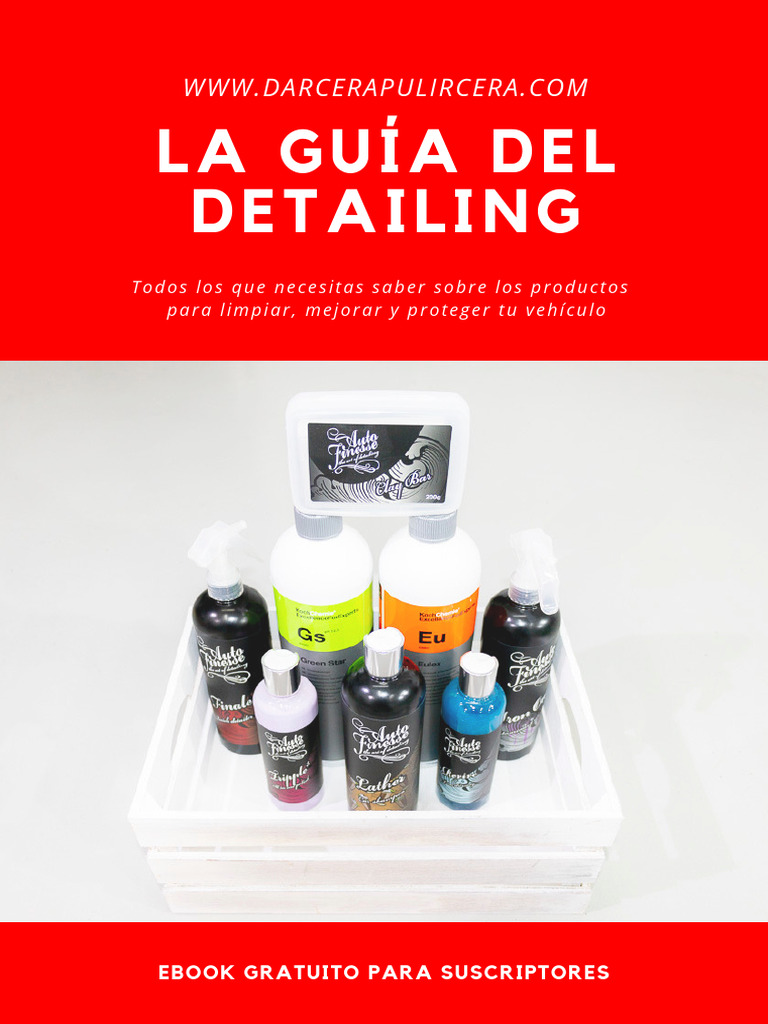 La Guia Definitiva de Detailing | PDF | Abrasivo | Pinturas