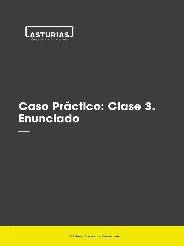 Caso Practico Unidad 2 | PDF | Gestión de proyectos | Informática