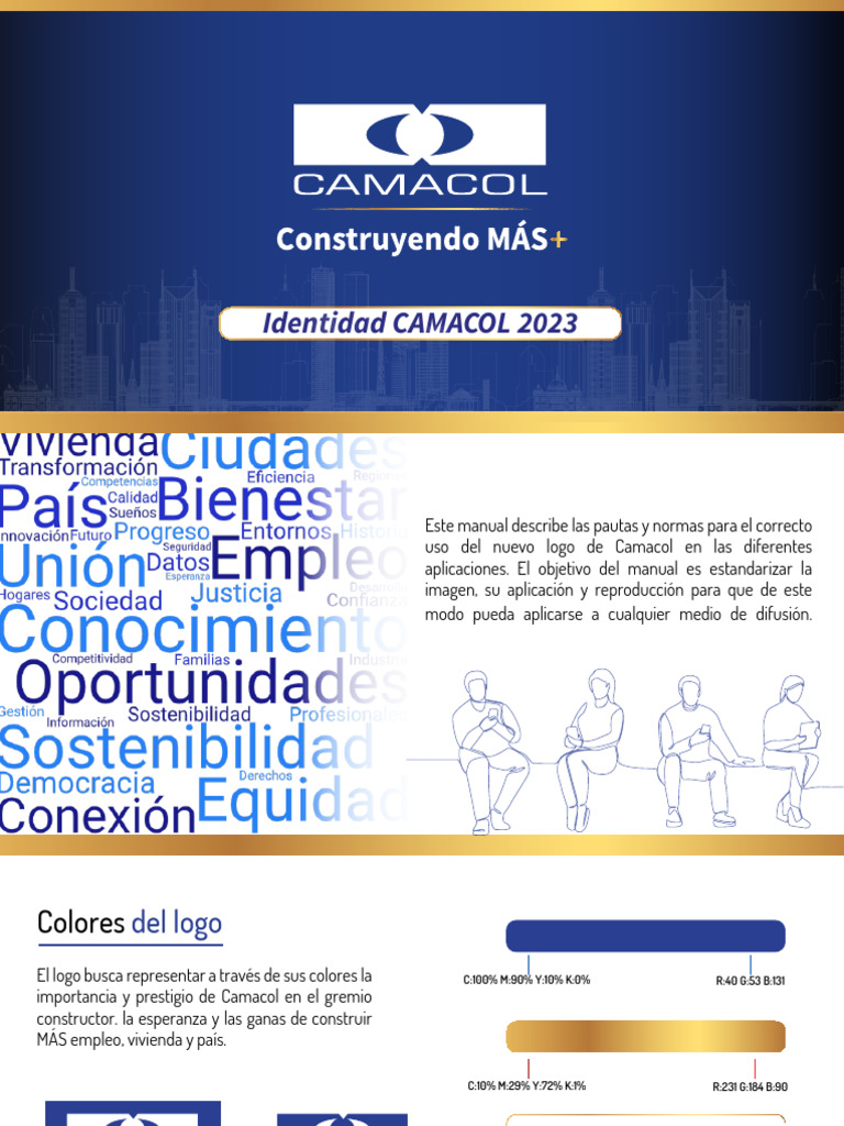 Manual de Uso del Logo de Camacol | PDF