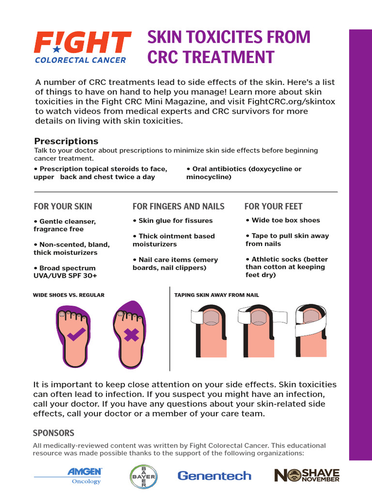 CRC Skin-Toxicity | PDF | Wellness | Science & Mathematics