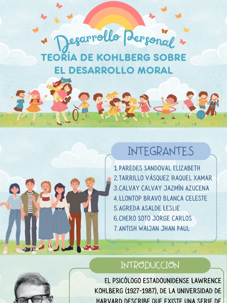 Etapas del Desarrollo Moral de Kohlberg | PDF | Relaciones personales ...