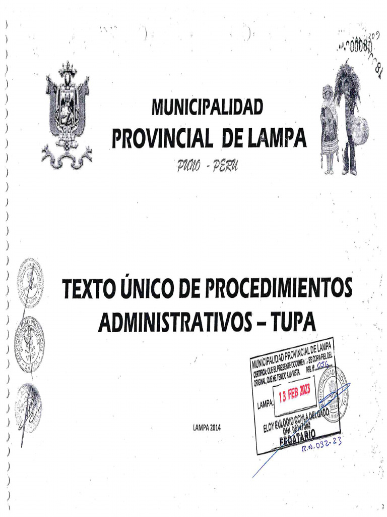 Tupa 2024 | PDF