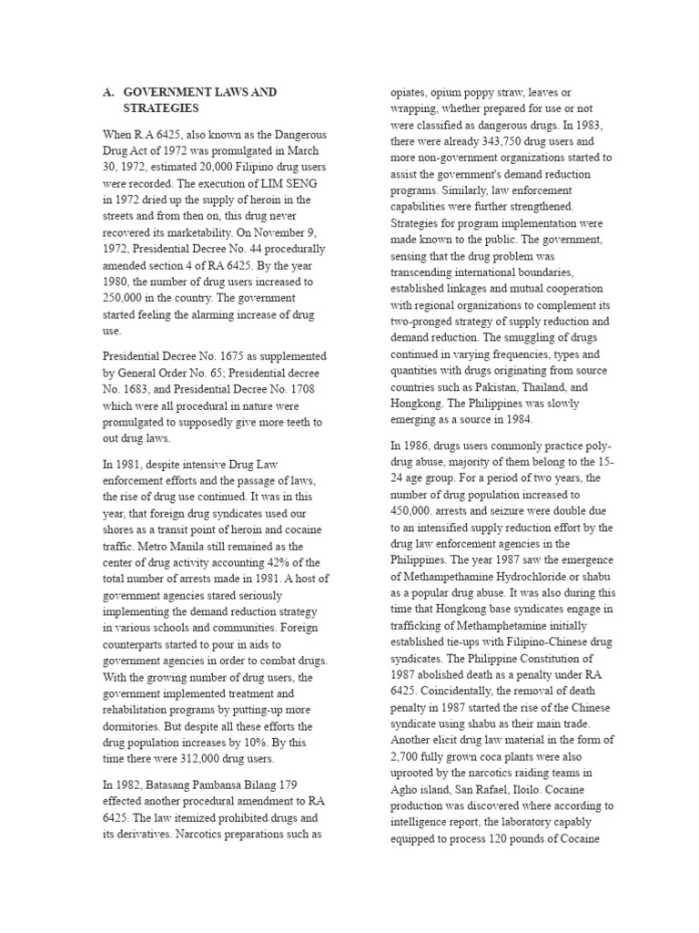 Vice and Drugs Notes 4 | PDF | Substance Abuse | Attitude (Psychology)