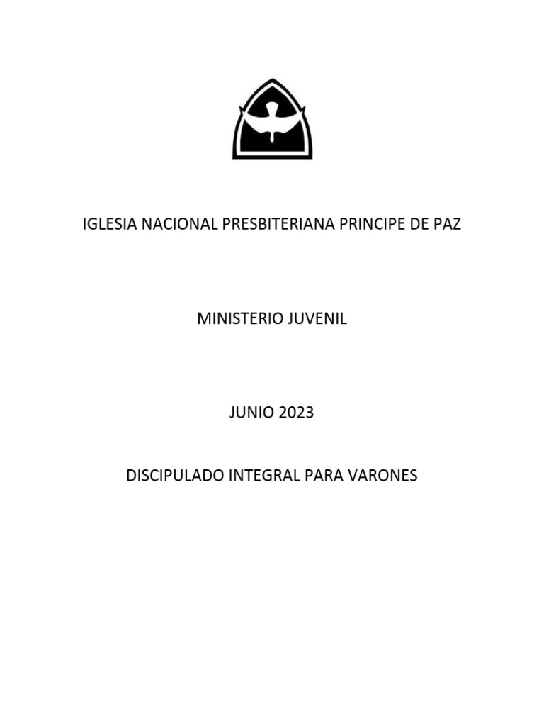 Discipulado Integral para Varones | Descargar gratis PDF | Masculinidad ...