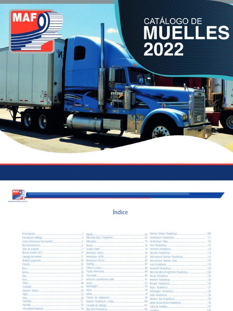 Catálogos - MAF | PDF