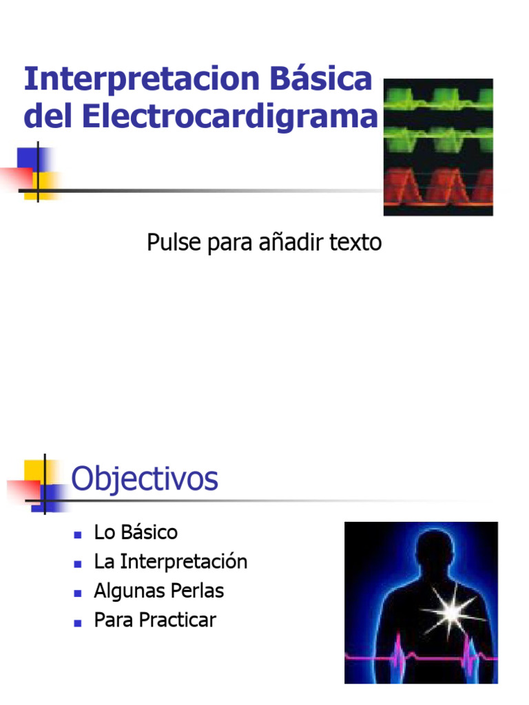 Interpretacion Grafica de Electrocardiograma | PDF | Electrocardiografia | Fisiología
