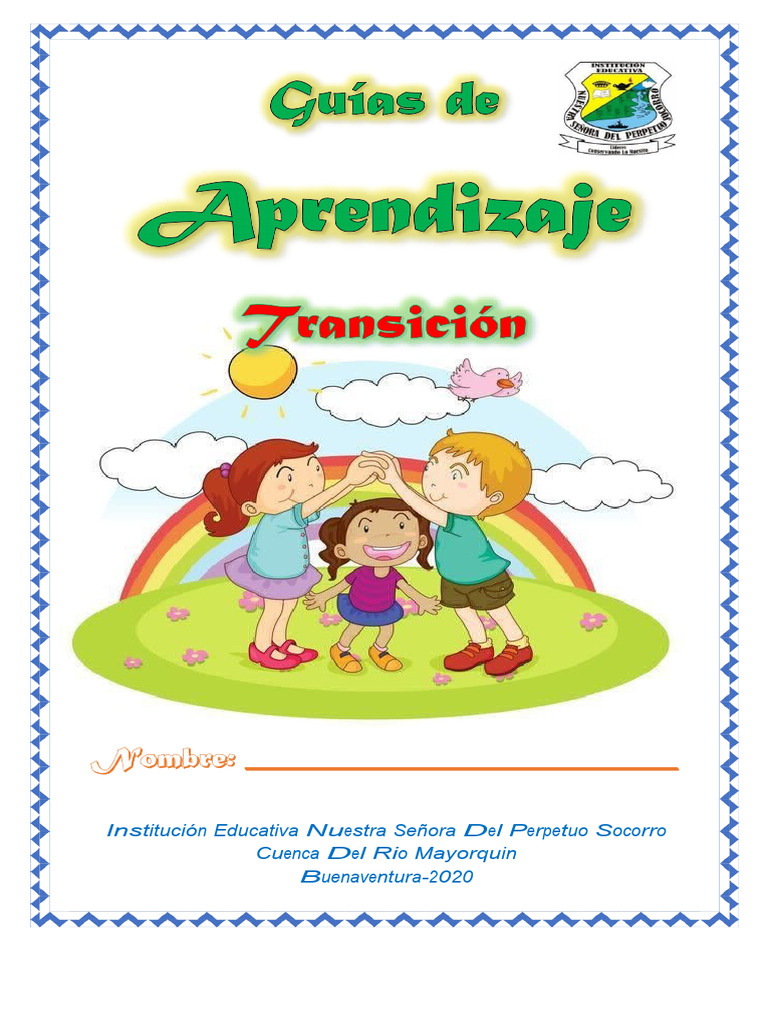 Guía de Aprendizaje para Preescolar | PDF | Enseñando
