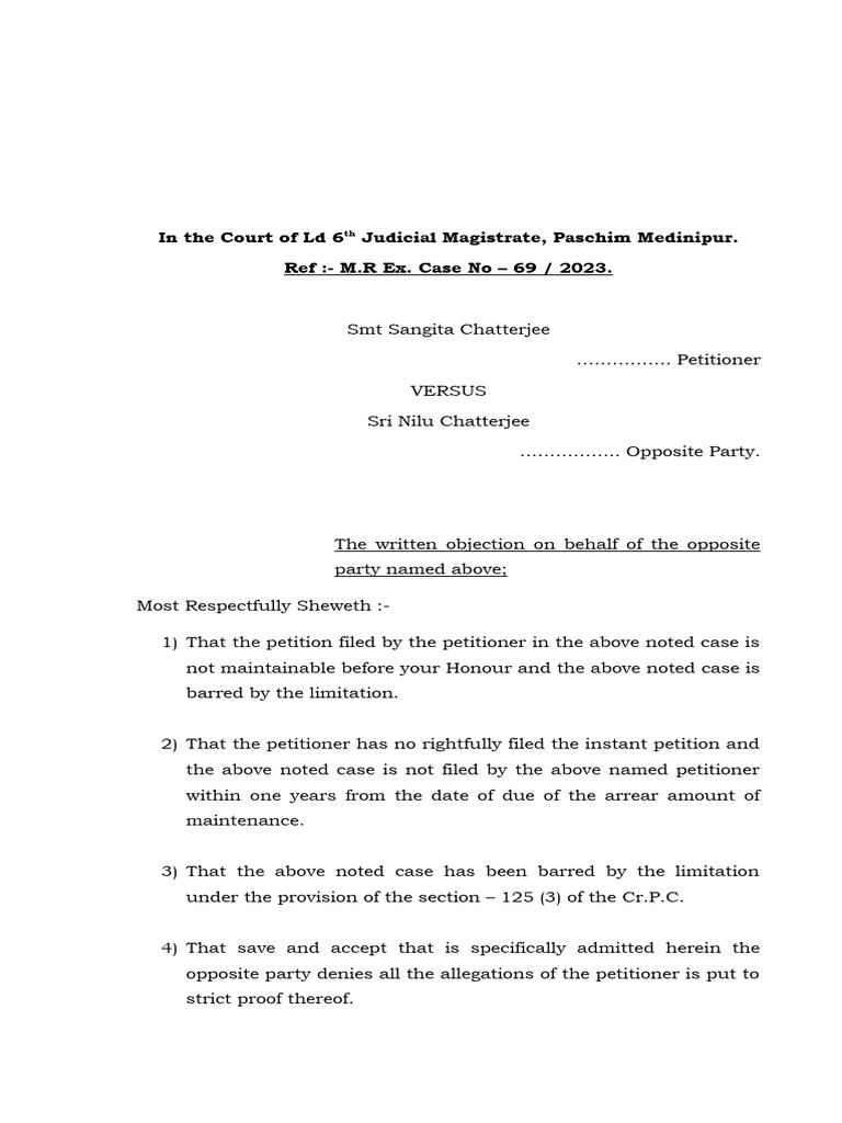 MR Ex Wo | PDF | Affidavit | Common Law