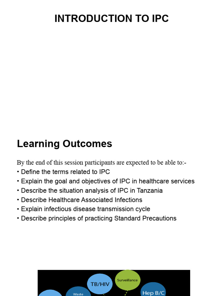 1.introduction To Ipc CSSC | PDF | Infection | Health Care