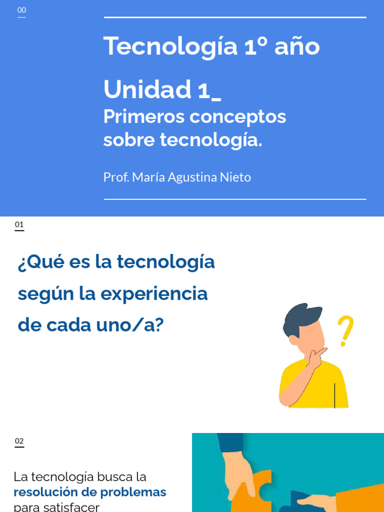 Teórico - U1 - Primeros Conceptos Sobre Tecnología | PDF | Bienes | Ingeniería