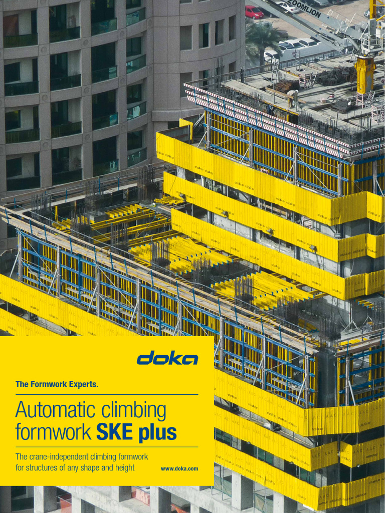 Doka SKE Plus - Automatic Climbing Formwork | PDF | Structural ...