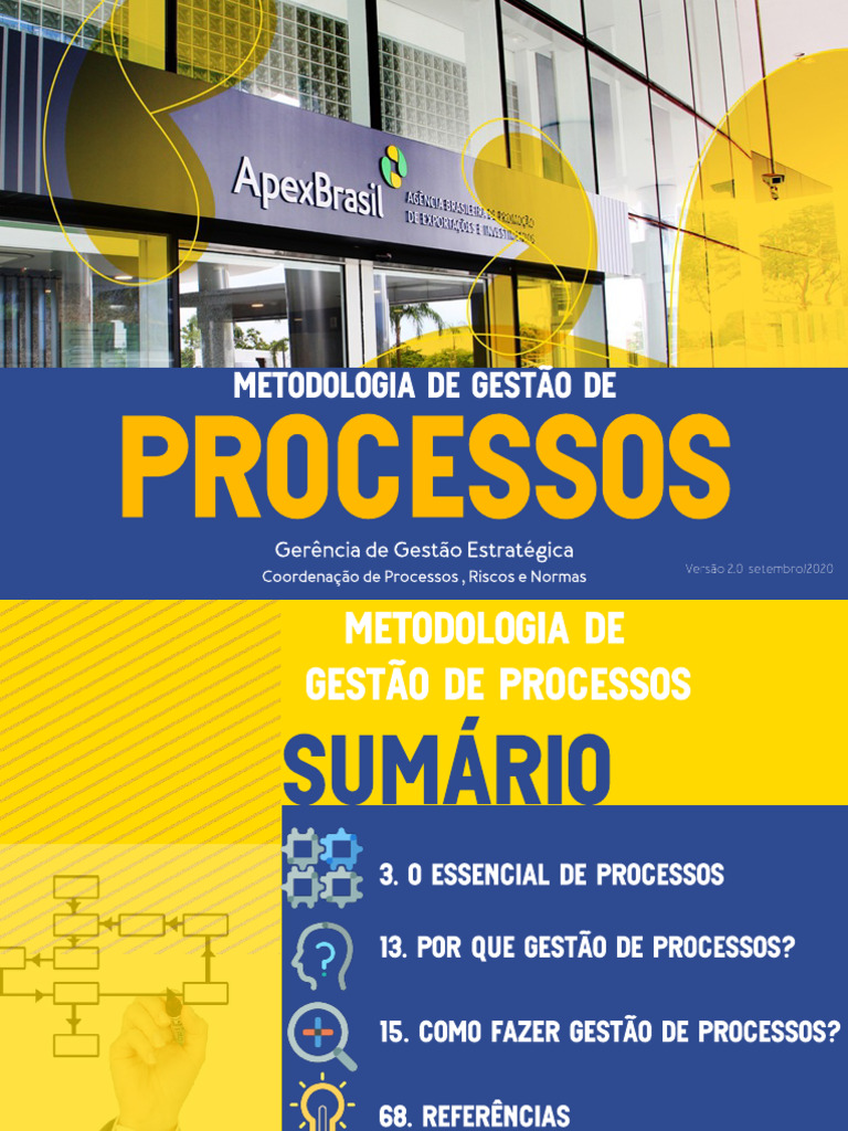 Metodologia de Gestão de Processos - 2.0 | PDF