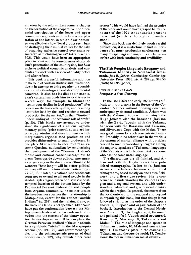 The Fish People Linguistic Exogamy and T | PDF | Liberal Arts Education