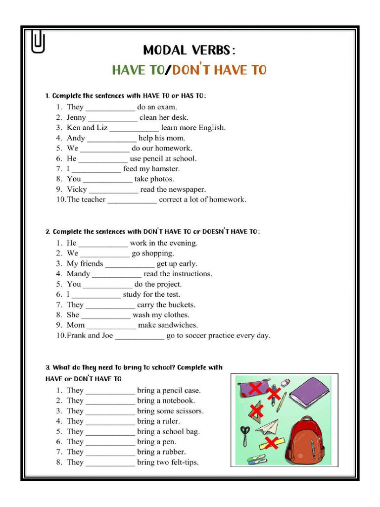PRACTICE MODAL VERBS | PDF