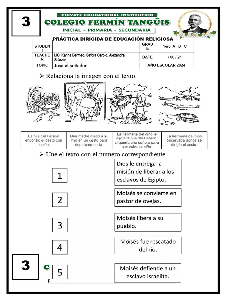 Tema 3 Moises - Las Plagas Practicas | PDF | Moisés | Libros de la Torá