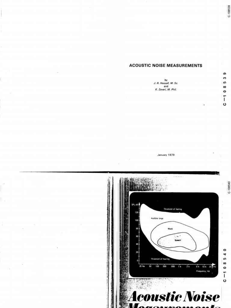 Acustic Noise Measurements - B&K (Livro) | PDF | Waves | Sound