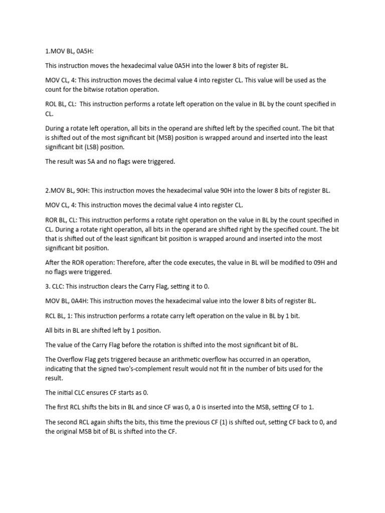 CAO Practicals | Download Free PDF | Control Flow | Computer Engineering