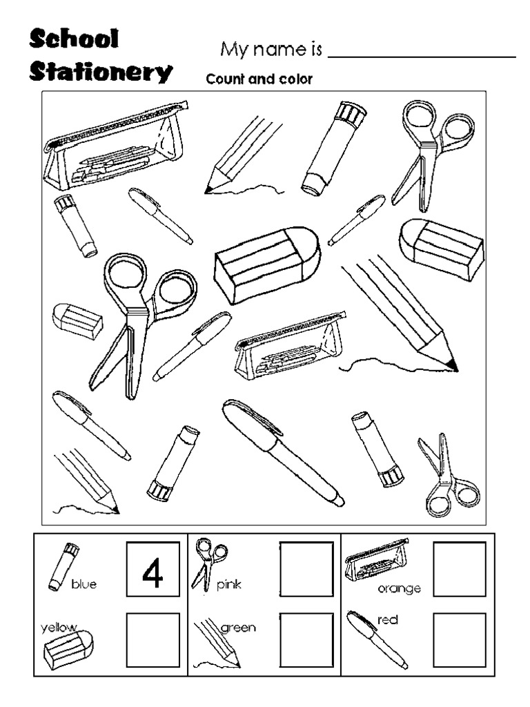Classroom Objects | PDF