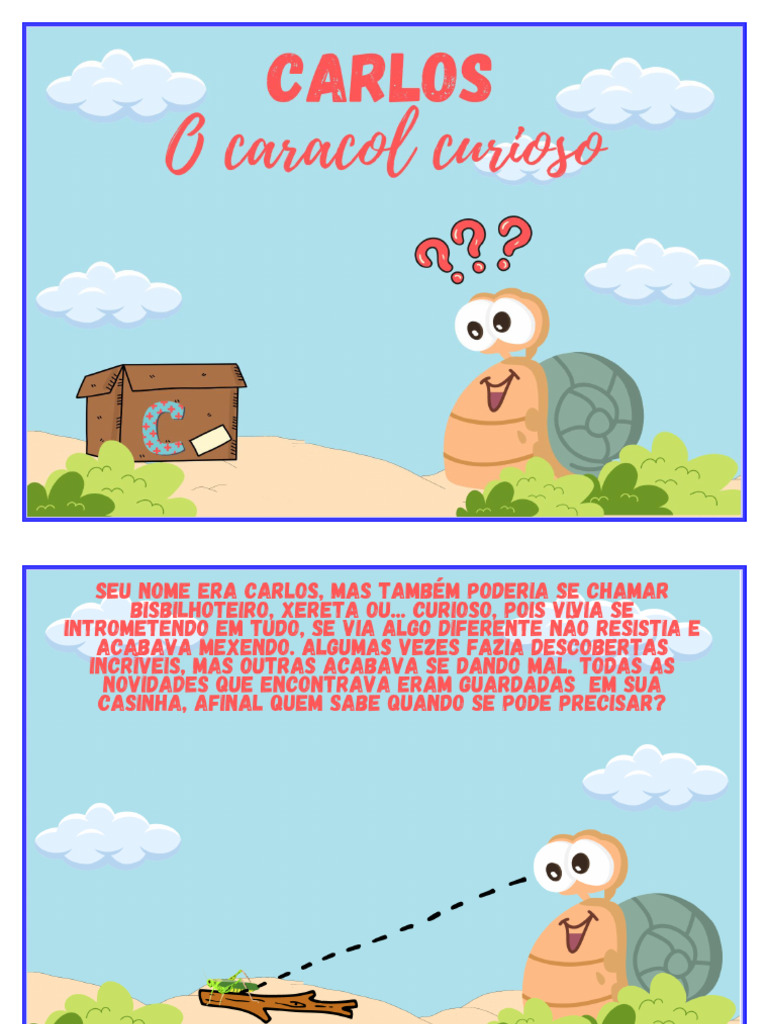 Carlos o Caracol Curioso Historia | PDF
