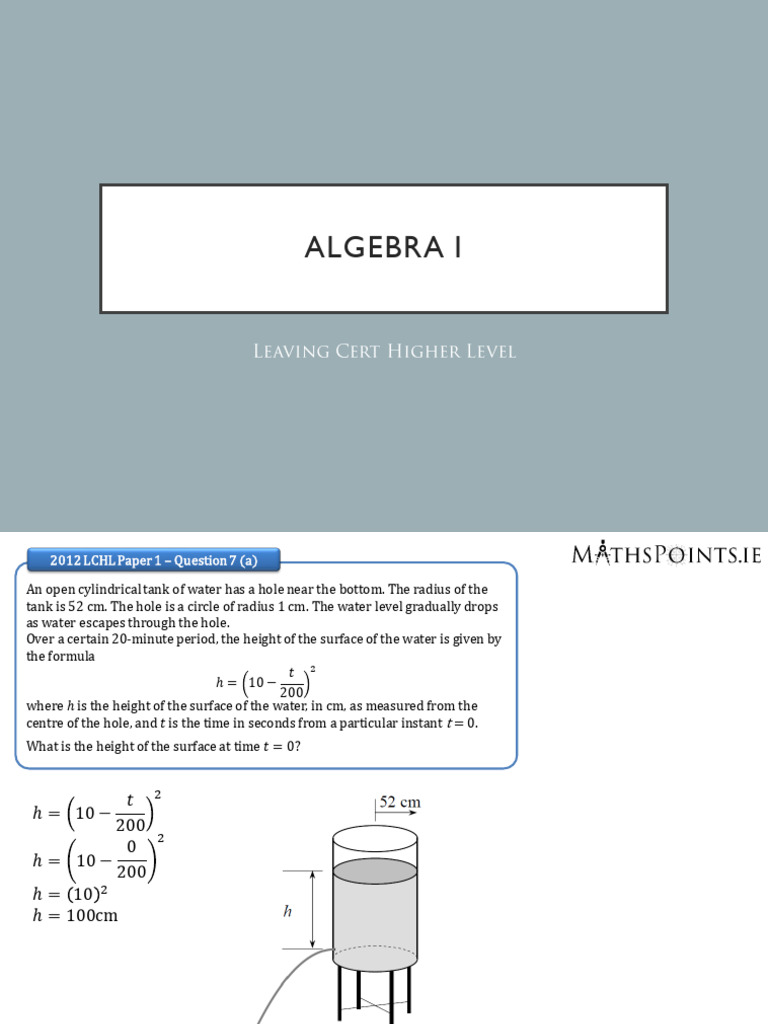Algebra_1 | PDF | Length | Mathematical Objects