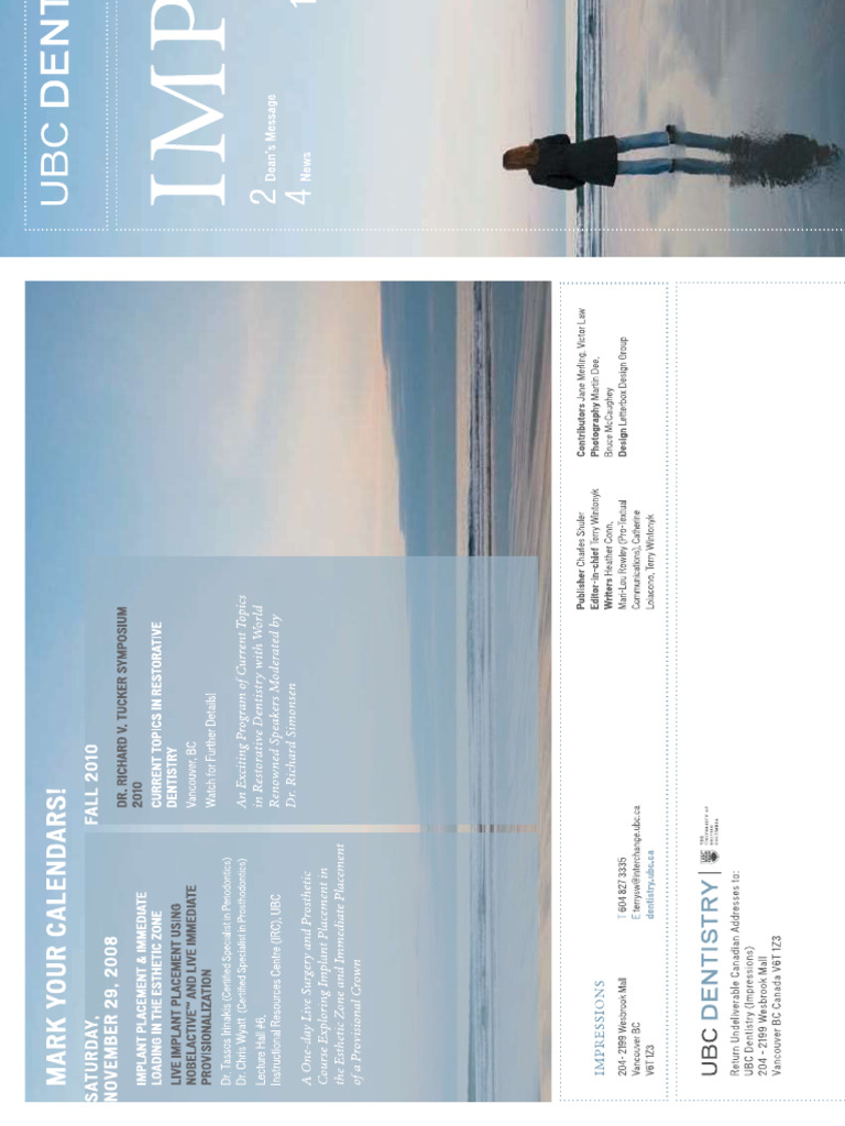 UBC Dentistry and Trinjan | PDF