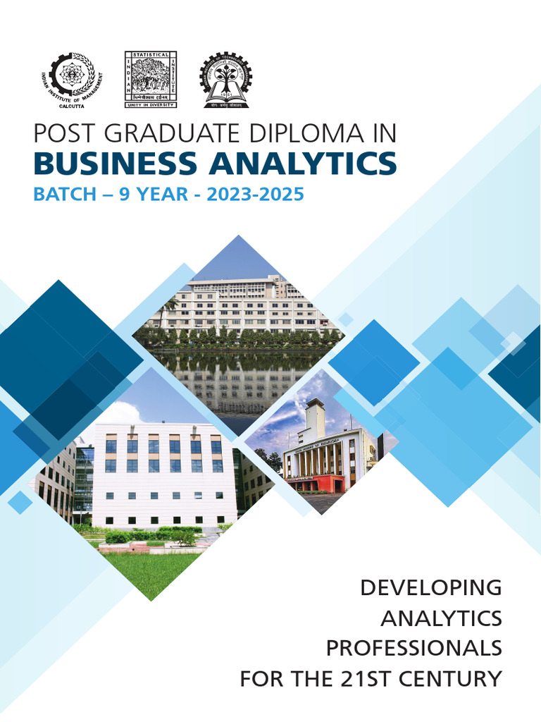 Iimc Pgdba Info Brochure 2023 2nd Option 15-09-2023 | PDF | Analytics | Business