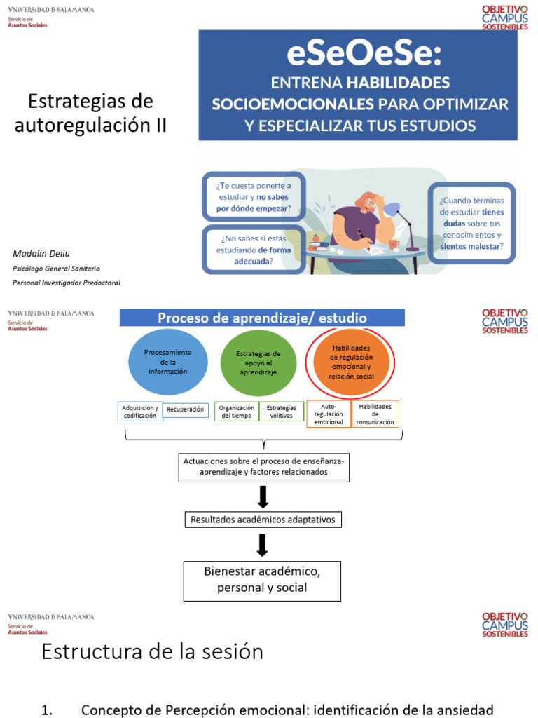 Estrategias de Autorregulación II | PDF | Las emociones ...