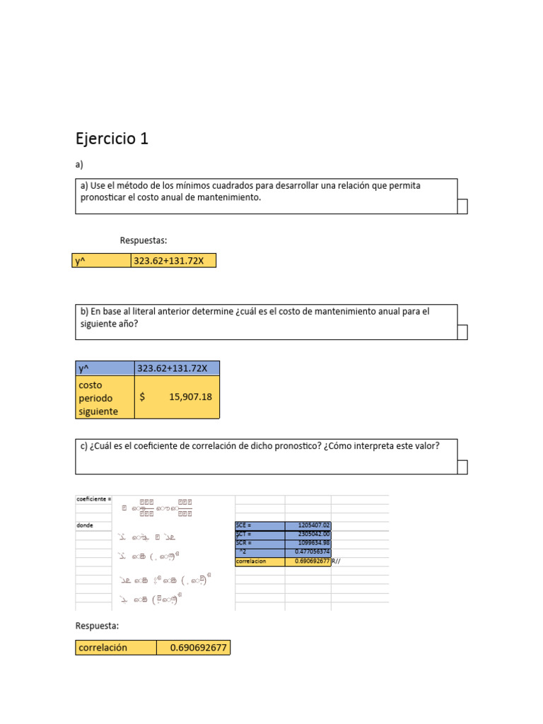 Ejercicio 1 | PDF | Mínimos cuadrados | Econometría