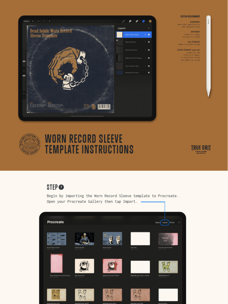 iPad Mini Record Sleeve Template Guide | PDF | I Pad | Tablet Computer