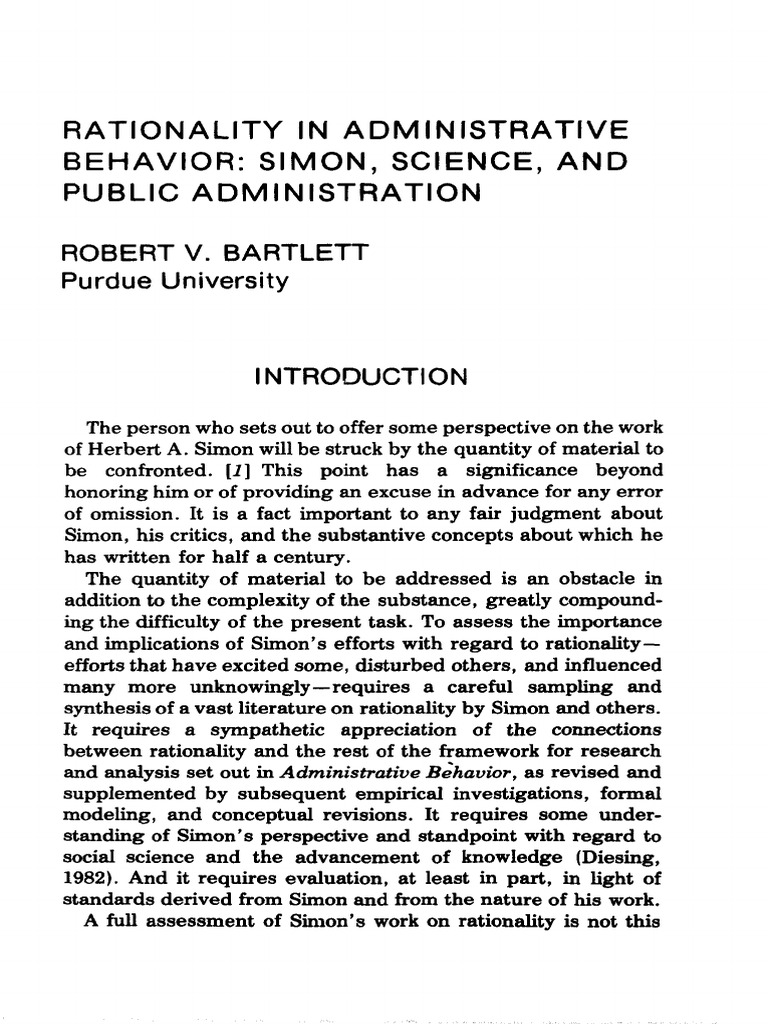 RATIONALITY | PDF | Rationality | Psychology