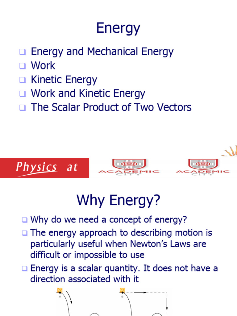 Phys111_lecture06-1 | PDF | Force | Kinetic Energy