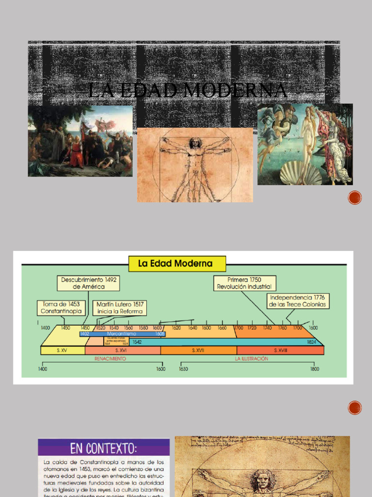 Transición a la Edad Moderna y Humanismo | PDF | Historia